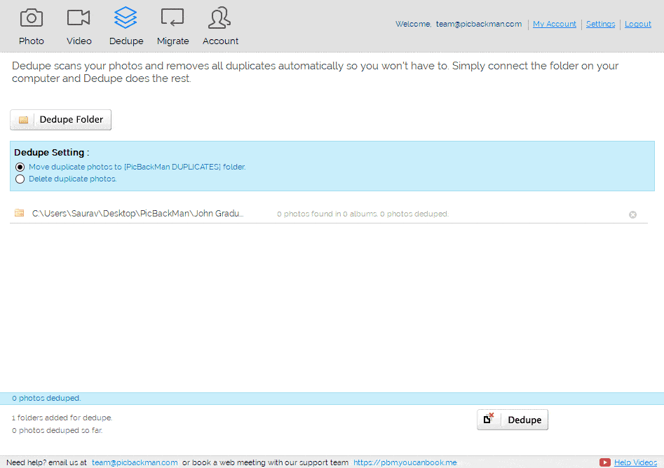 How to delete duplicate photos in flickr - ferdm