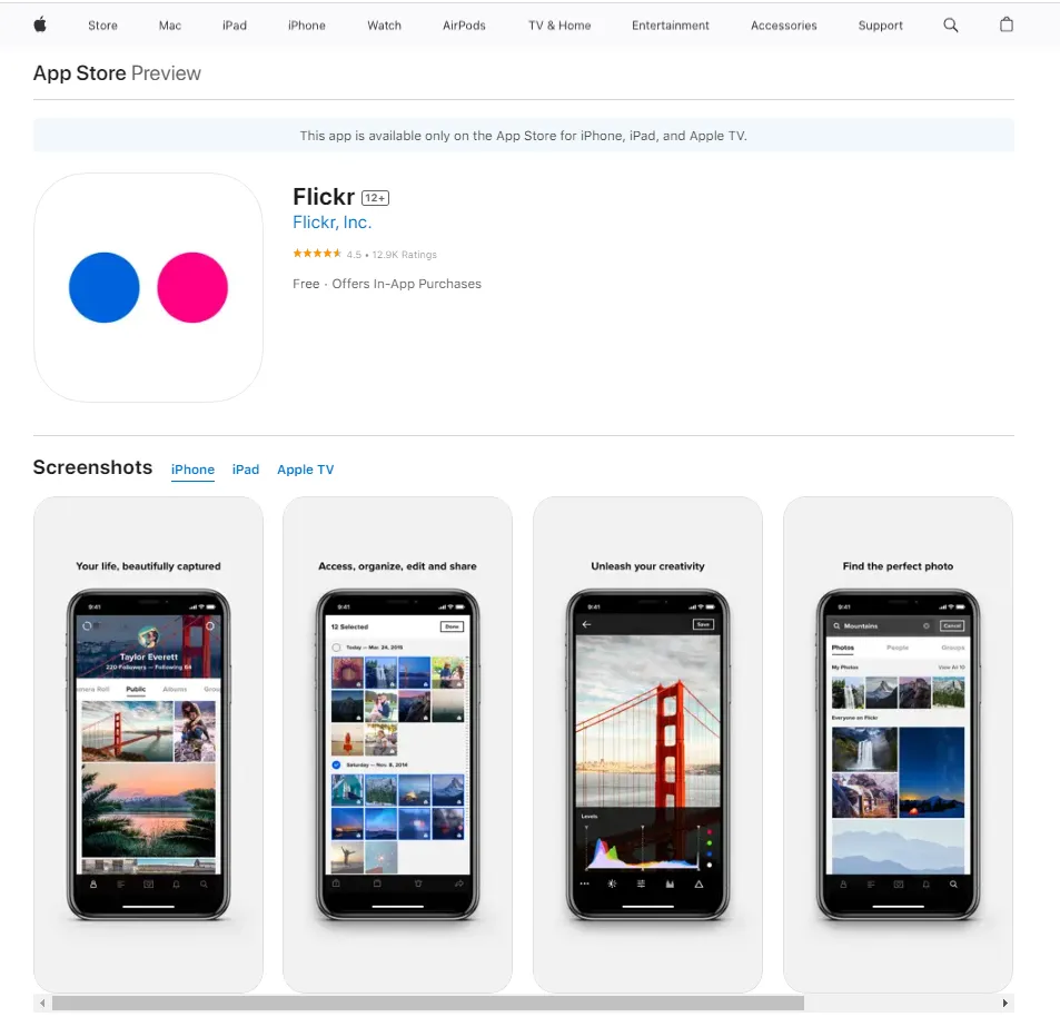 How to Download Photos from Flickr to iPhone?